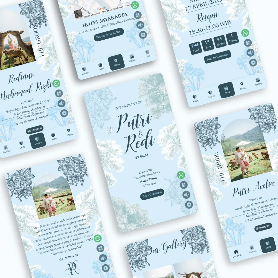 Wedding - Putri Biru